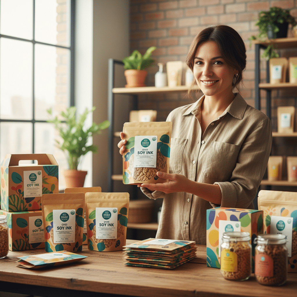 เทรนด์พิมพ์รักษ์โลก! หมึก Soy Ink ทางเลือกใหม่เพื่อ SME - GIANT PRINT