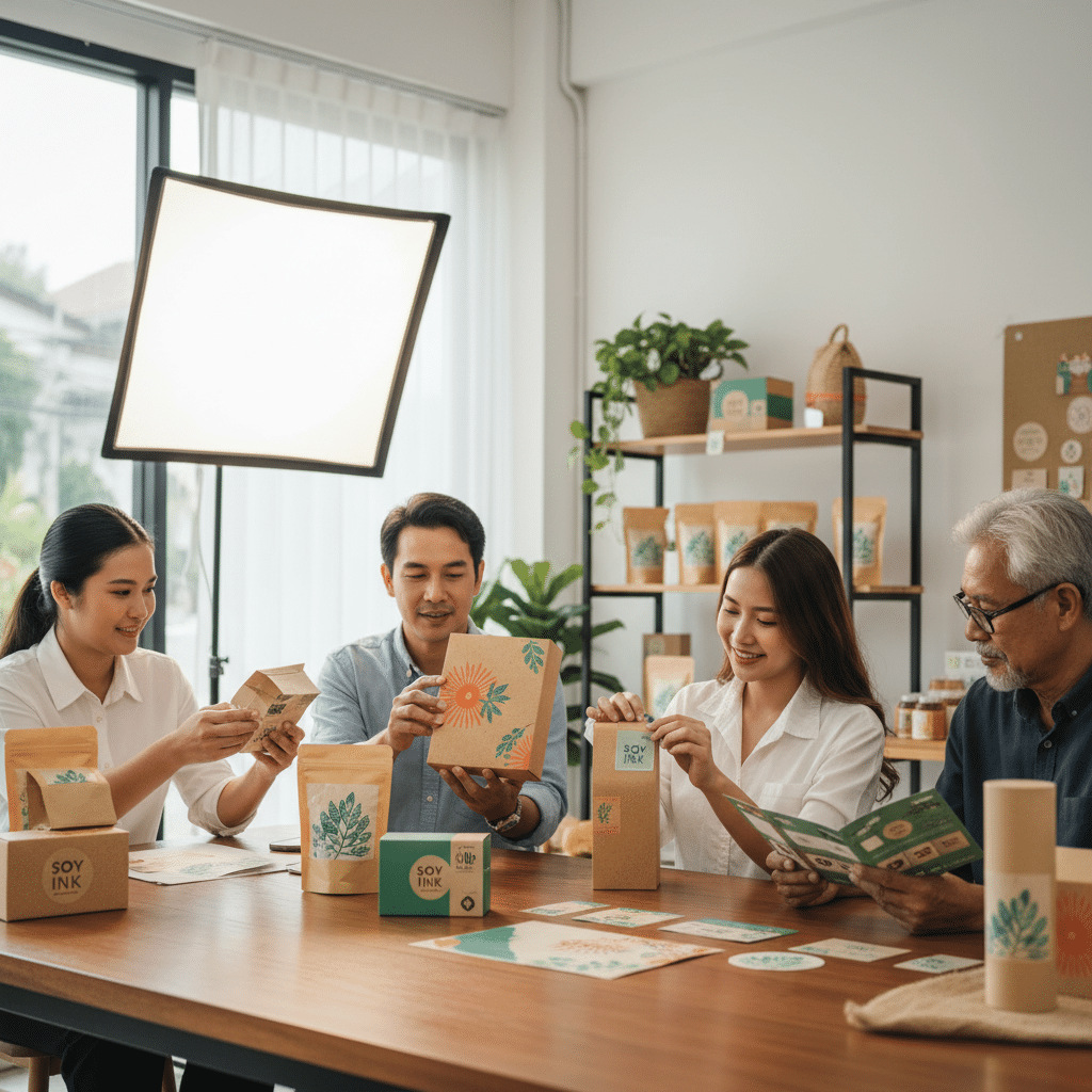 พิมพ์รักษ์โลก! รู้จักหมึก Soy Ink ทางเลือกใหม่ของ SME - GIANT PRINT
