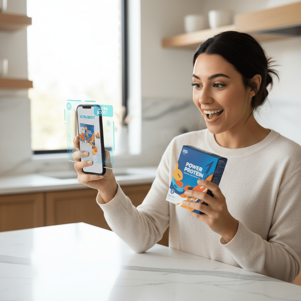 AR Packaging: สแกนฉลากเห็นโปร! เทรนด์ใหม่ SME ต้องลอง - GIANT PRINT