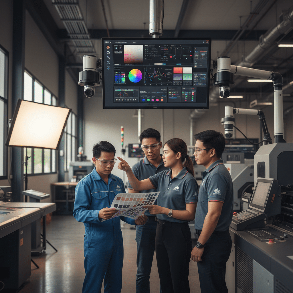 AI ตรวจ QC งานพิมพ์? อนาคตโรงพิมพ์ SME ปี 2569 - GiantPrint