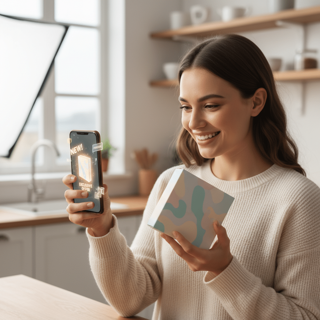 AR Packaging: สแกนฉลากเห็นโปร! เทรนด์ใหม่ SME ต้องลอง - GIANT PRINT