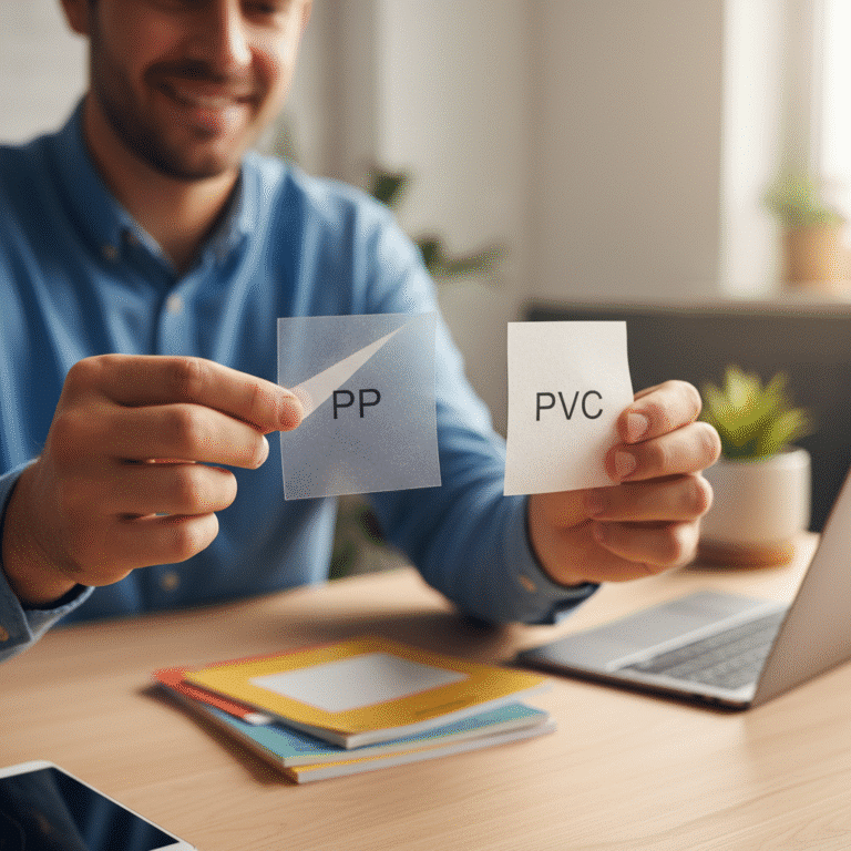 PP vs PVC: เลือกสติ๊กเกอร์ให้เป๊ะ! จบทุกข้อสงสัย - GiantPrint